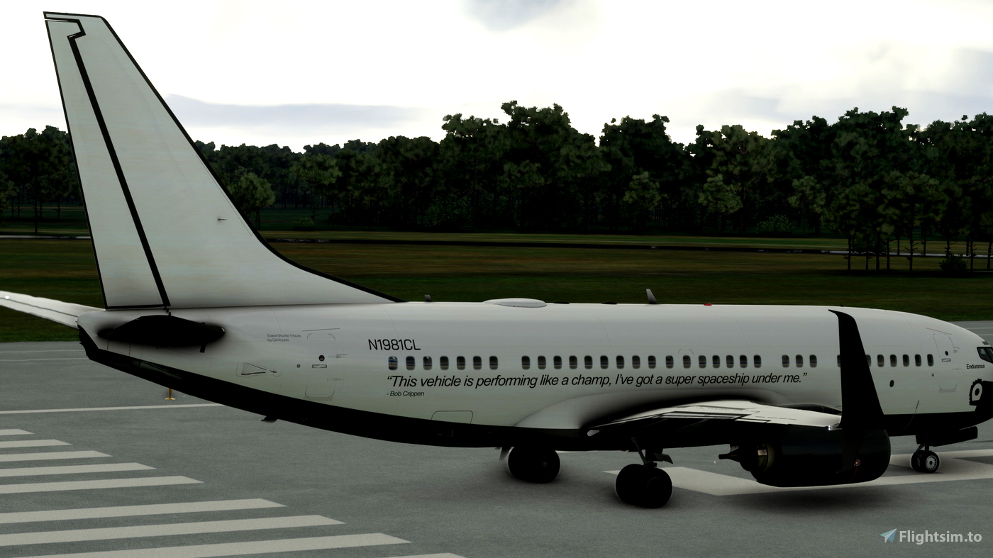 PMDG 737-700BBJ Space Shuttle Endurance (Fictional Tribute livery) for ...