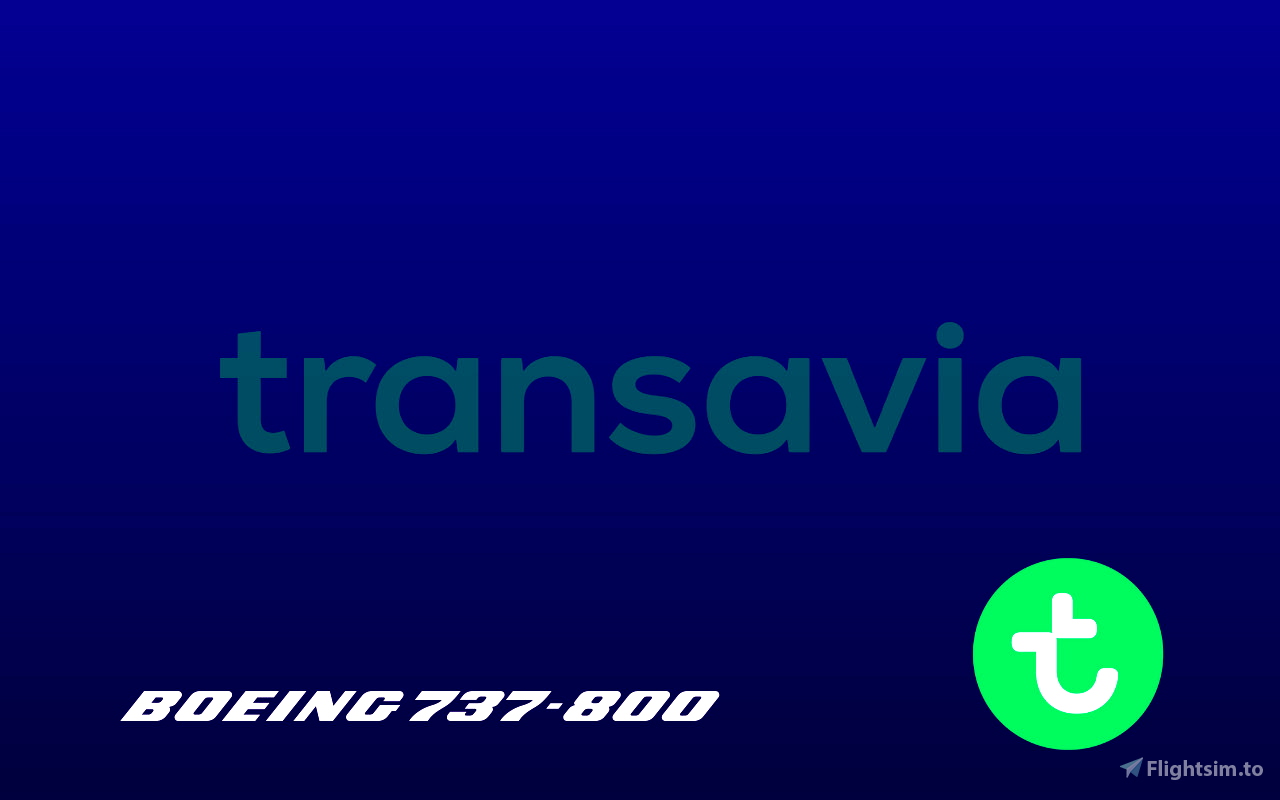 PMDG 737-7/8 EFB custom wallpaper and app icons Transavia για το ...