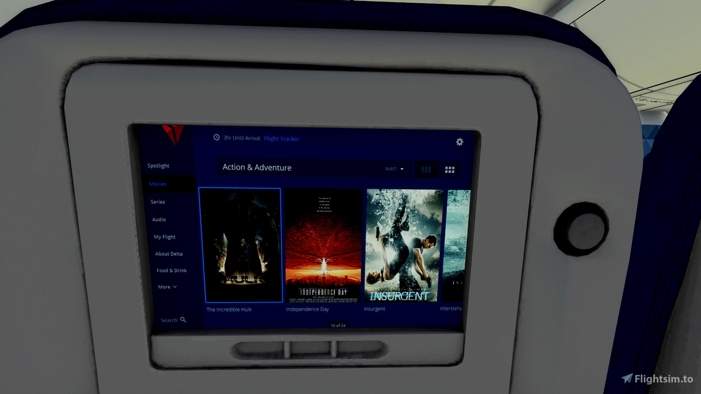 PMDG 737-800 w/ cabin Delta Air Lines - Interim Design (N155DL) for ...