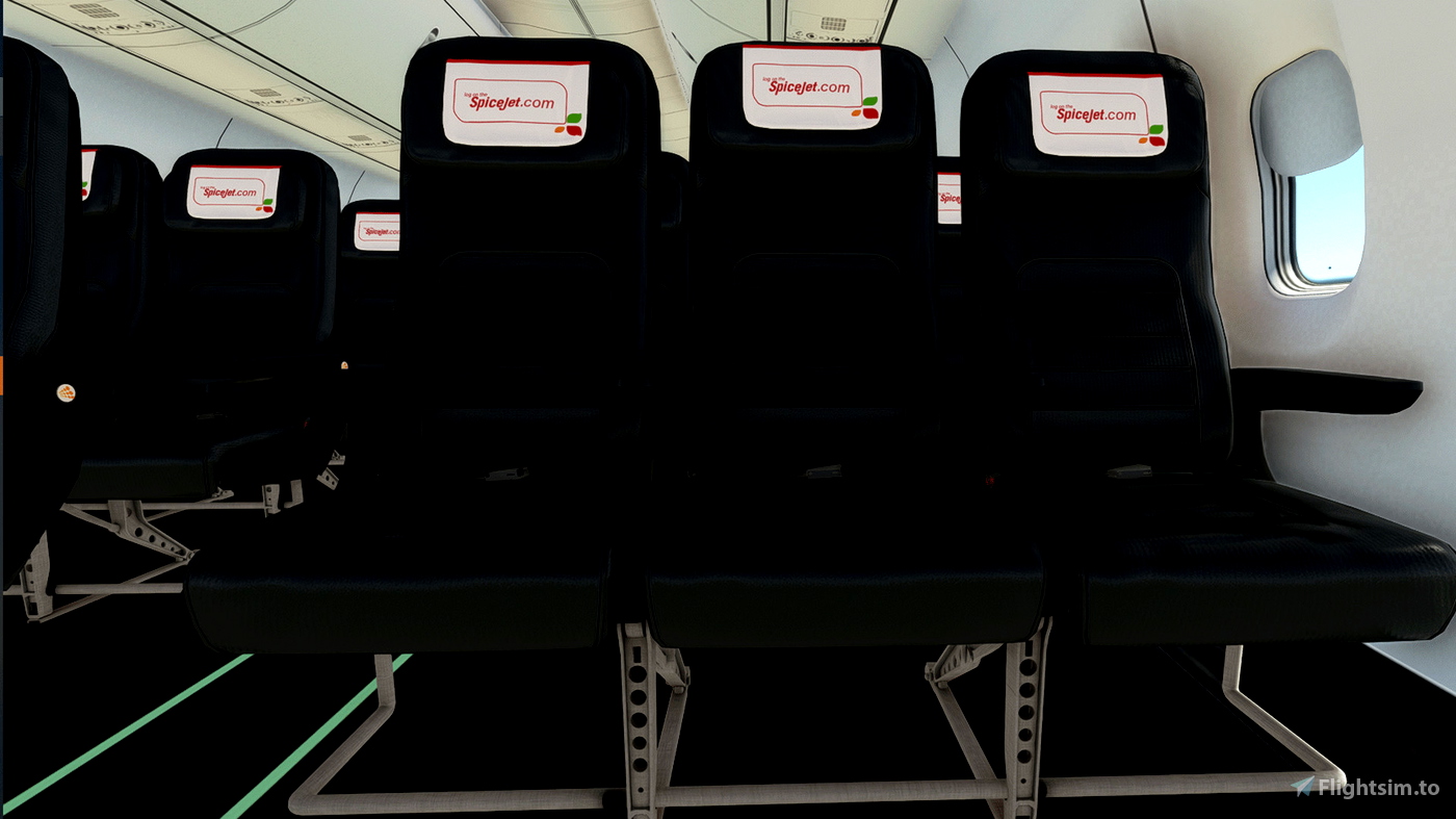 PMDG 737-800 /w cabin SpiceJet (VT-SZK) for Microsoft Flight Simulator ...