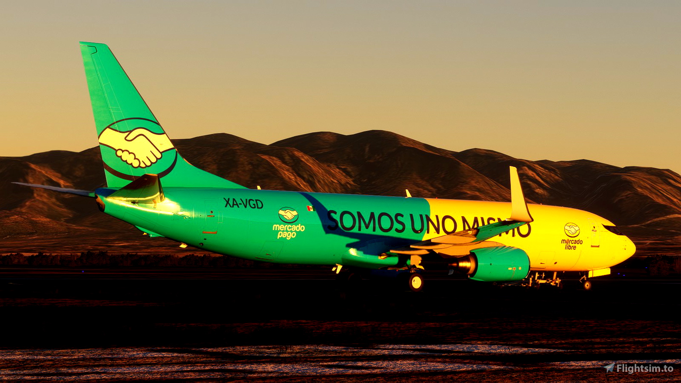 PMDG 737-800BDSF Aeronaves TSM (XA-VGD - SOMOS UNO - Mercado Libre ...