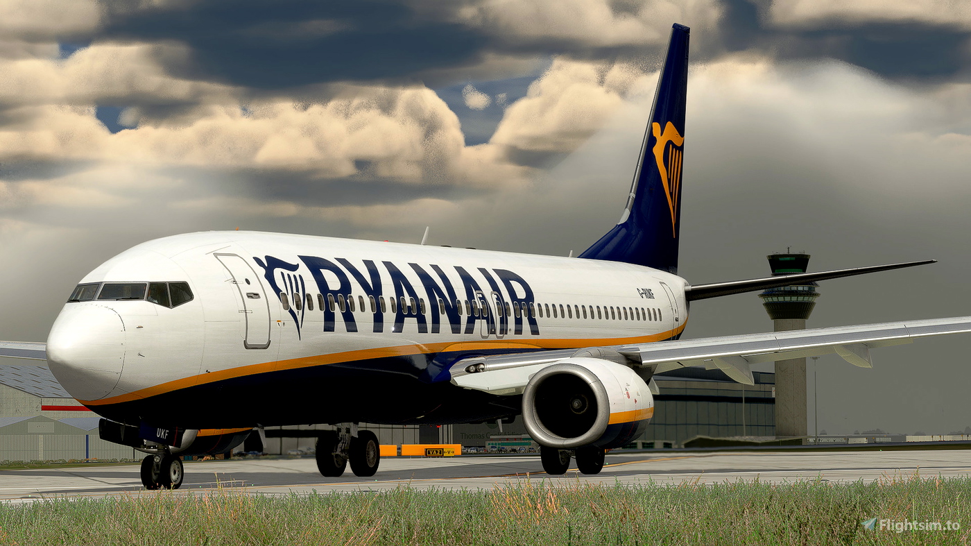 PMDG 737-800BW - Ryanair UK G-RUKF for Microsoft Flight Simulator | MSFS