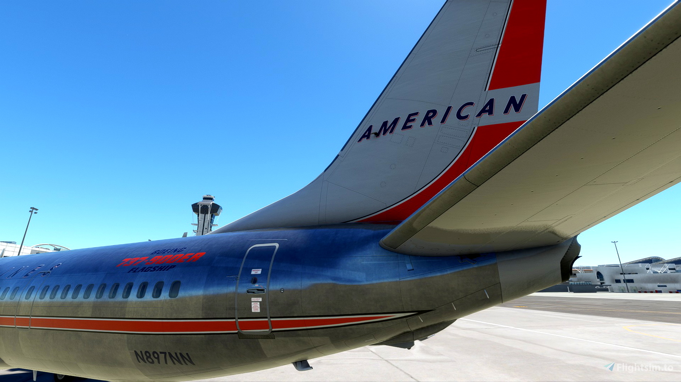 PMDG 737-900ER American Airlines Flagship Los Angelas N897NN for ...