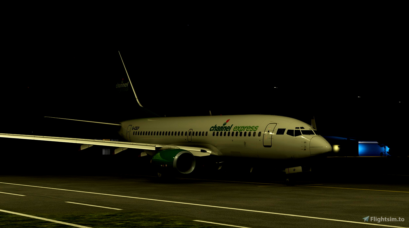 PMDG B737-700 Channel Express livery for Microsoft Flight Simulator | MSFS
