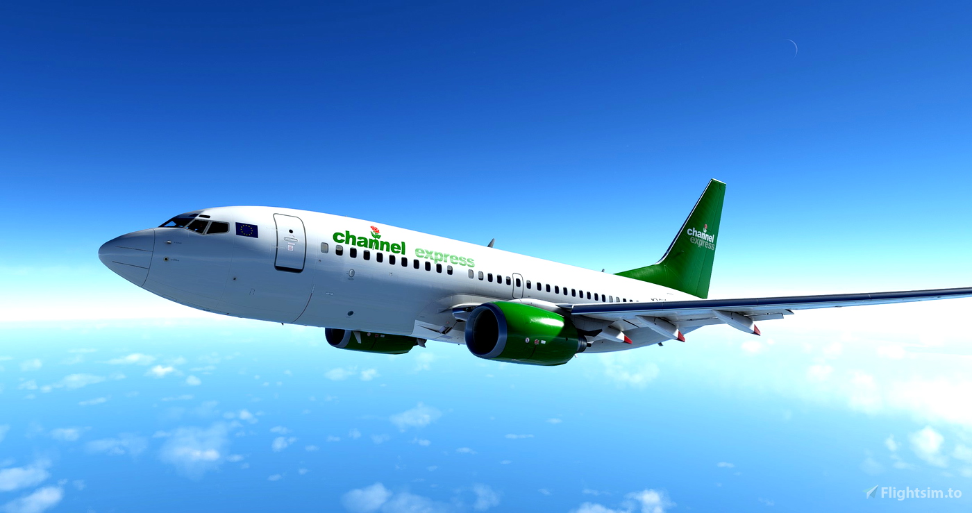 PMDG B737-700 Channel Express livery for Microsoft Flight Simulator | MSFS
