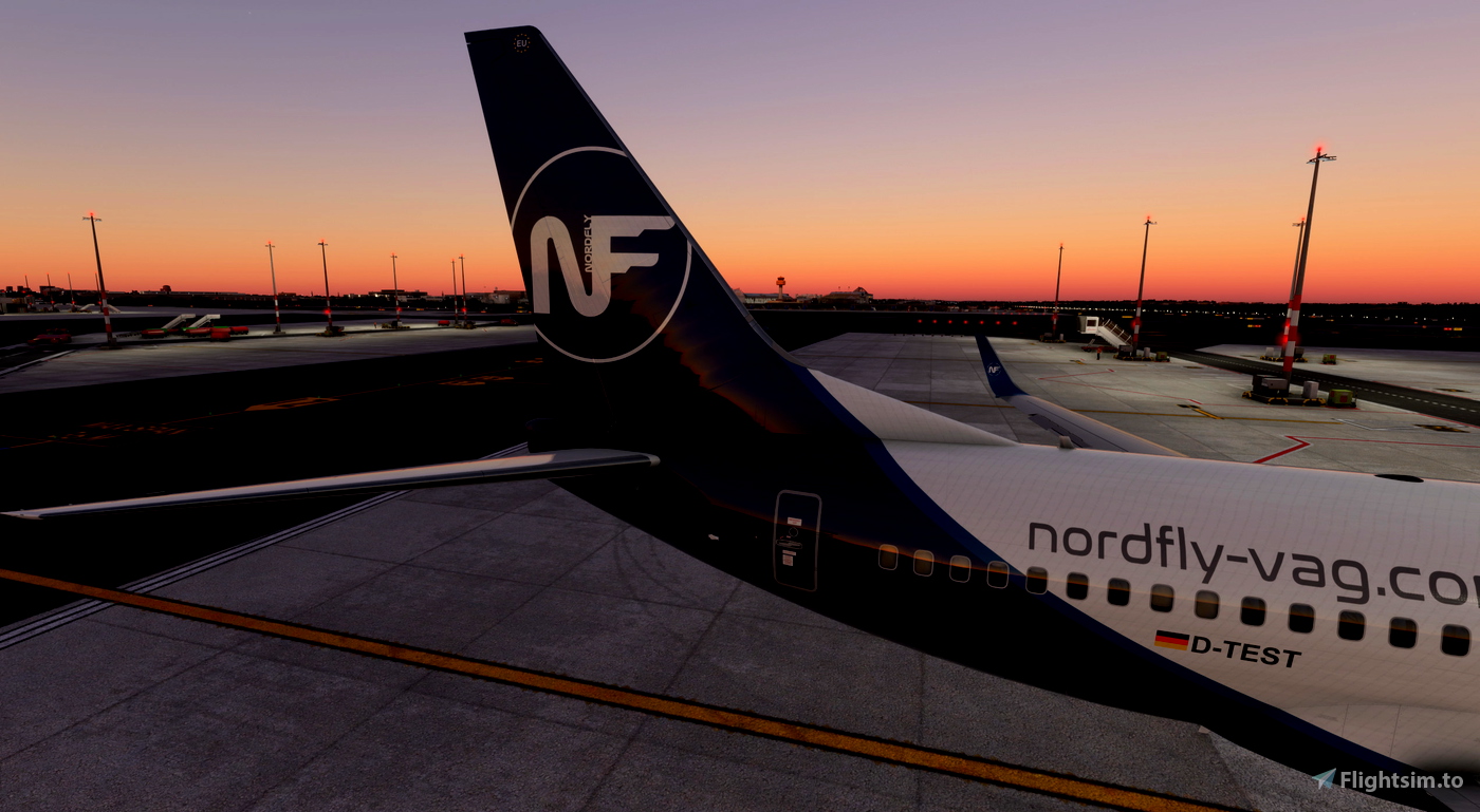 PMDG Boeing 737-700 | NordFly VA | TestLivery for Microsoft Flight ...