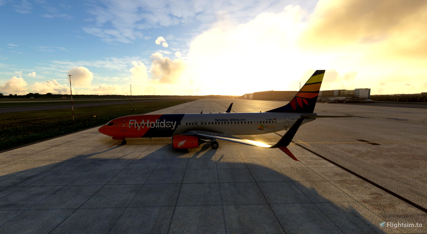 PMDG Boeing 737-800 | FlyHoliday Airlines | TestLivery pour Microsoft ...