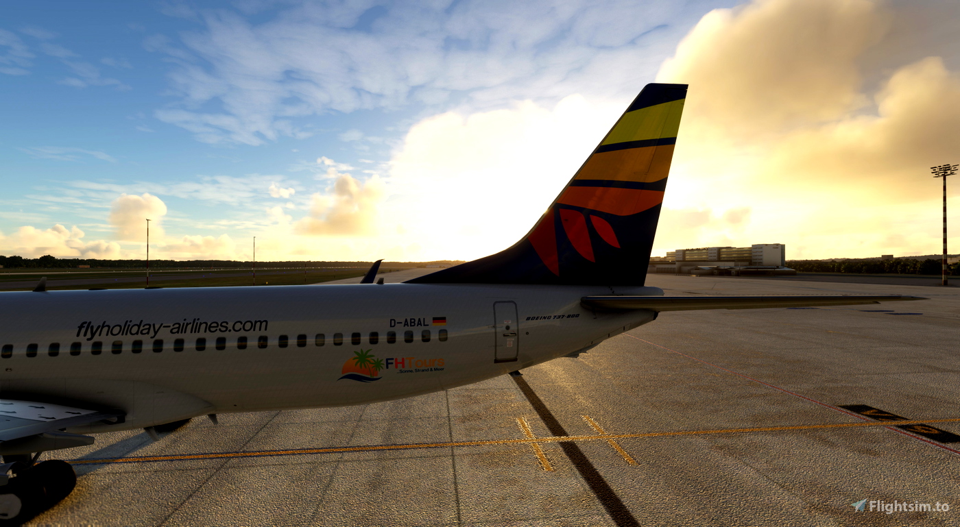 PMDG Boeing 737-800 | FlyHoliday Airlines | TestLivery para Microsoft ...