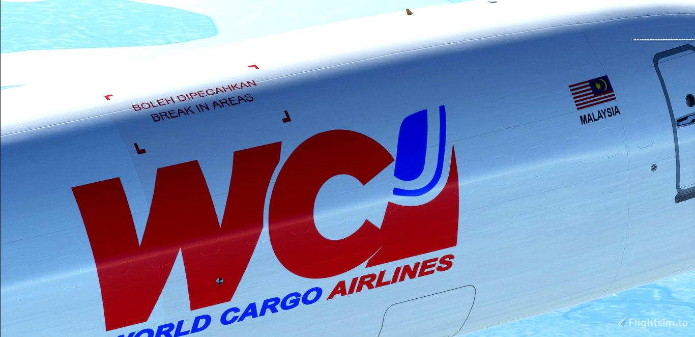 PMDG Boeing 737-800 BCF World Cargo Airlines (9M-WCI | 2022) for Microsoft Flight Simulator | MSFS