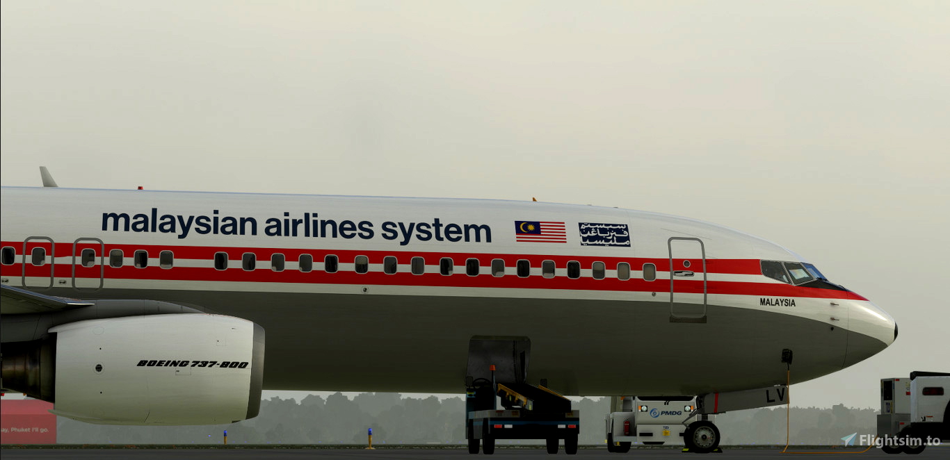 PMDG Boeing 737-800 Malaysia Airlines (9M-MLV | 2023 | Retro) for Microsoft Flight Simulator | MSFS