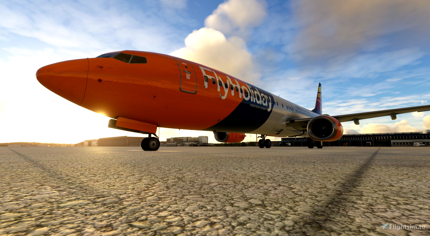 PMDG Boeing 737-900ER | FlyHoliday Airlines | TestLivery for Microsoft ...