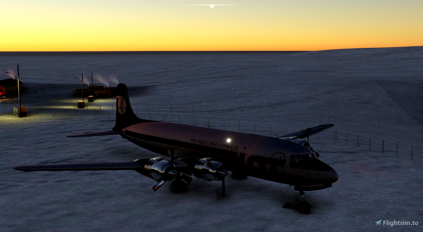 PMDG DC-6 LOT Polish Airlines (1990s) for Microsoft Flight Simulator | MSFS