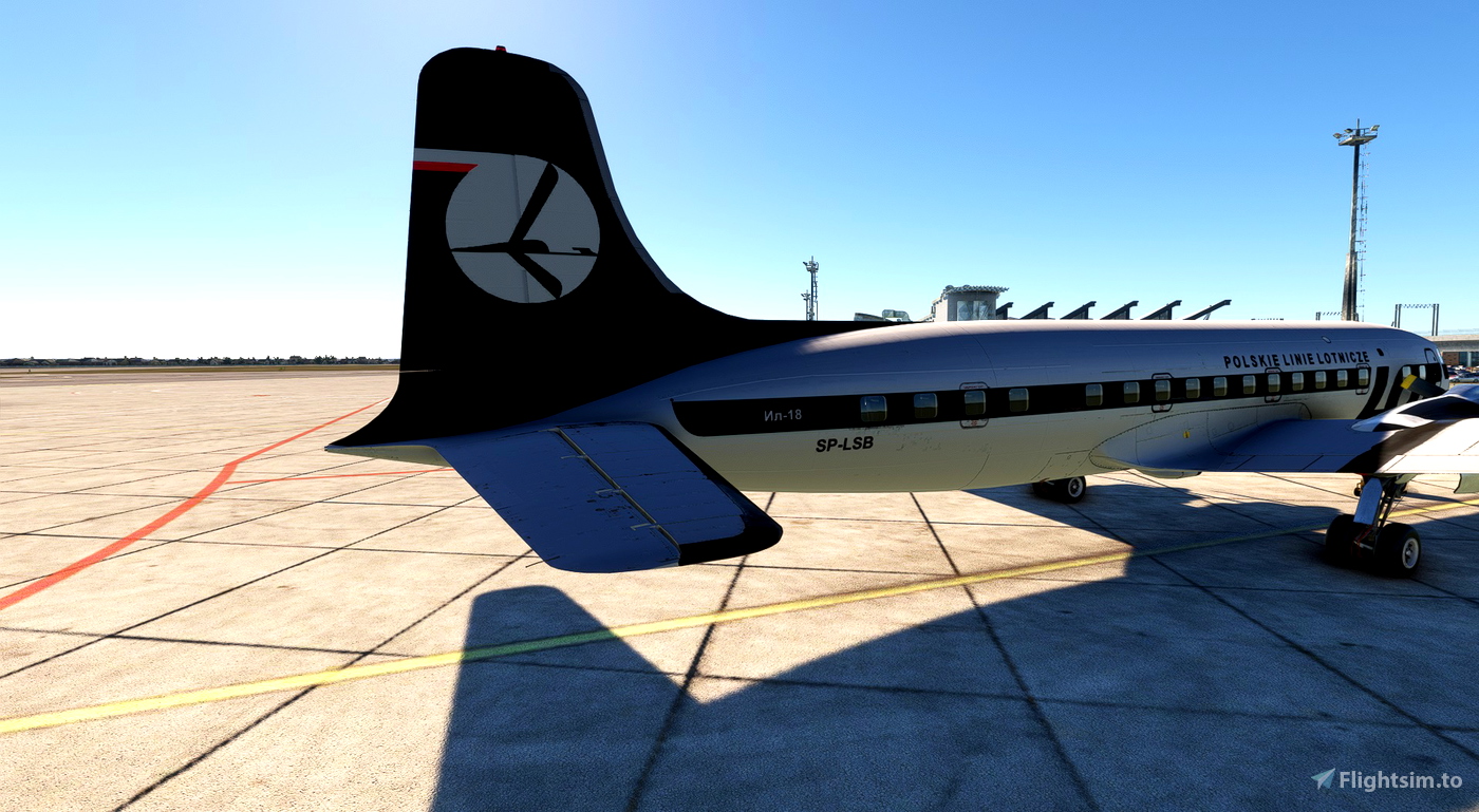 PMDG DC-6 LOT Polish Airlines (1990s) for Microsoft Flight Simulator | MSFS
