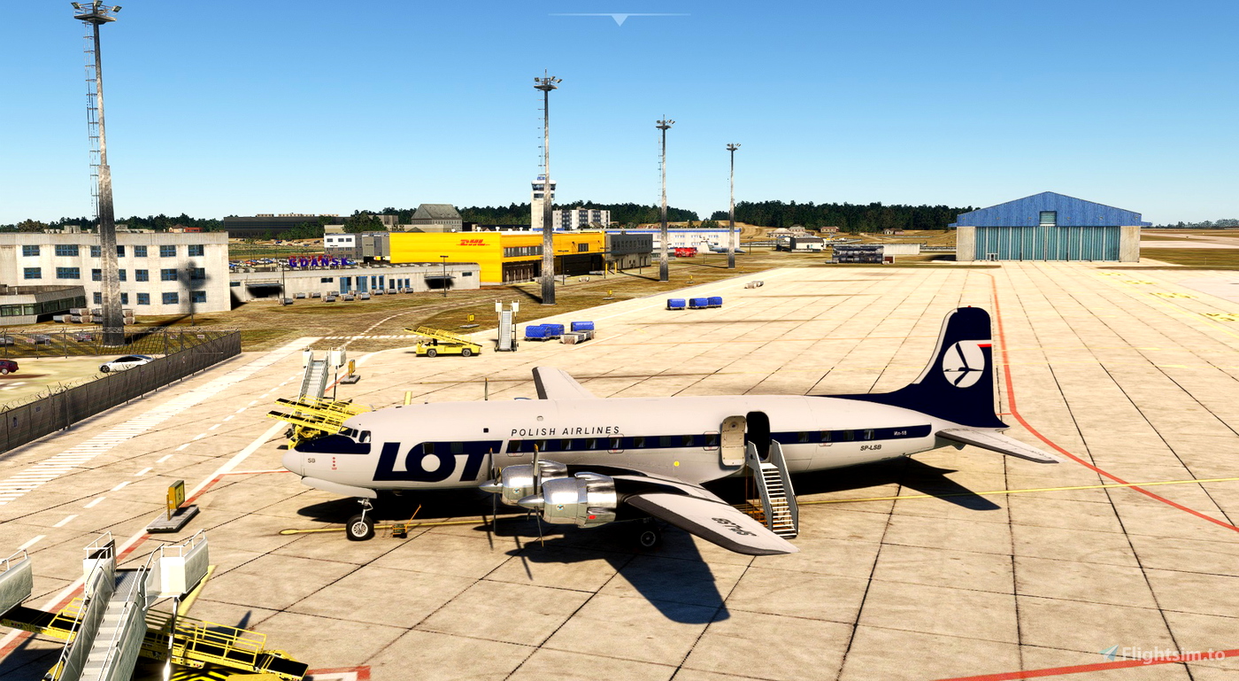 PMDG DC-6 LOT Polish Airlines (1990s) for Microsoft Flight Simulator | MSFS