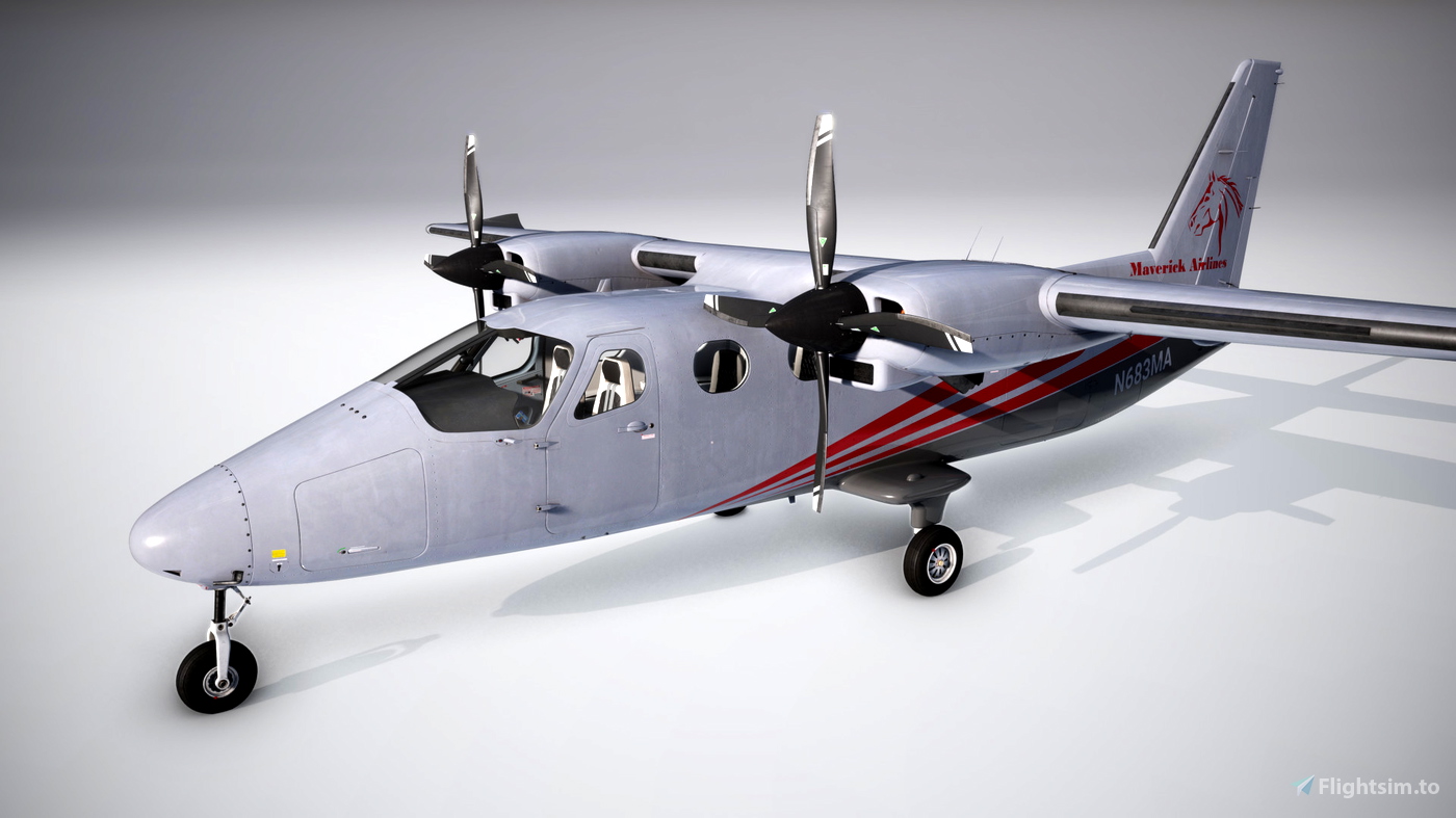 Maverick Airlines - FSS Tecnam P2012 Traveller for Microsoft Flight ...