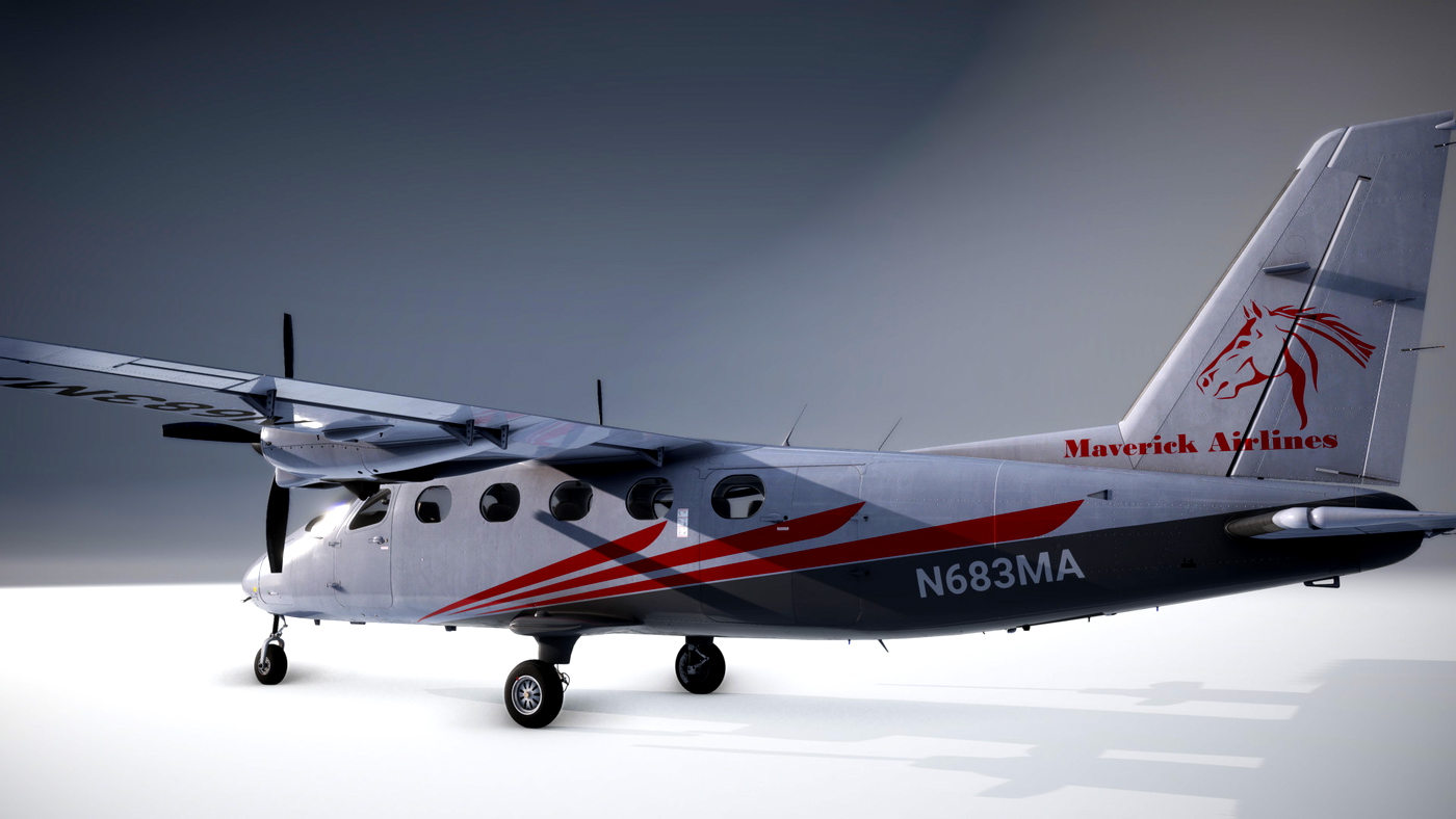 Maverick Airlines - FSS Tecnam P2012 Traveller for Microsoft Flight ...