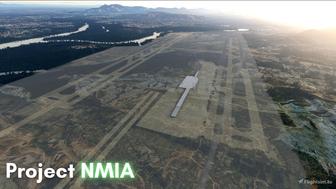Project NMIA - Navi Mumbai International Airport för Microsoft Flight ... Project NMIA - Navi Mumbai International Airport för Microsoft Flight ...