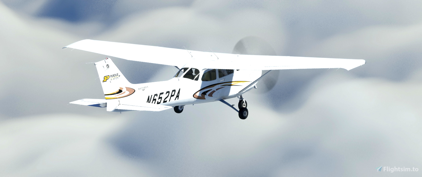 Purdue University - (2-Pack) - Asobo C172S G1000 for Microsoft Flight ...