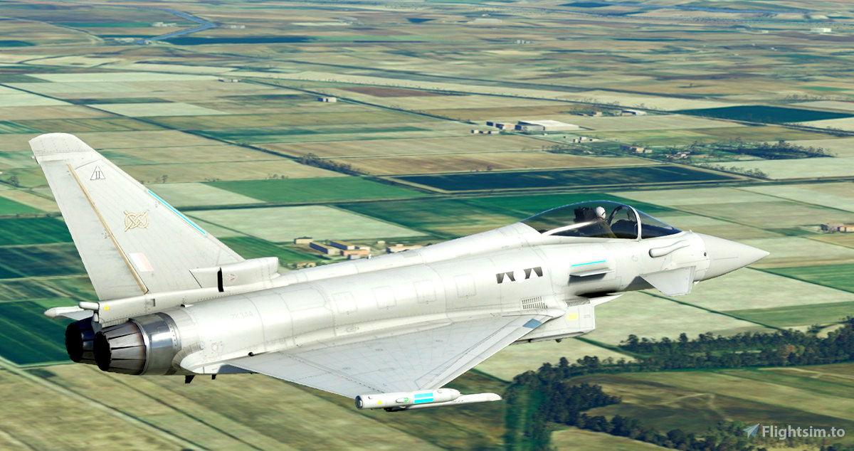 RAF Typhoon Livery pack 1 pro Microsoft Flight Simulator | MSFS