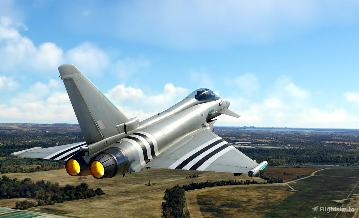 RAF Typhoon Livery pack 2 - Special Colors pro Microsoft Flight ...