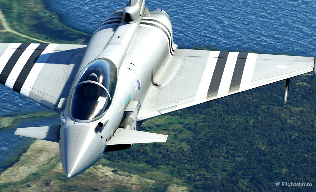 RAF Typhoon Livery pack 2 - Special Colors pro Microsoft Flight ...