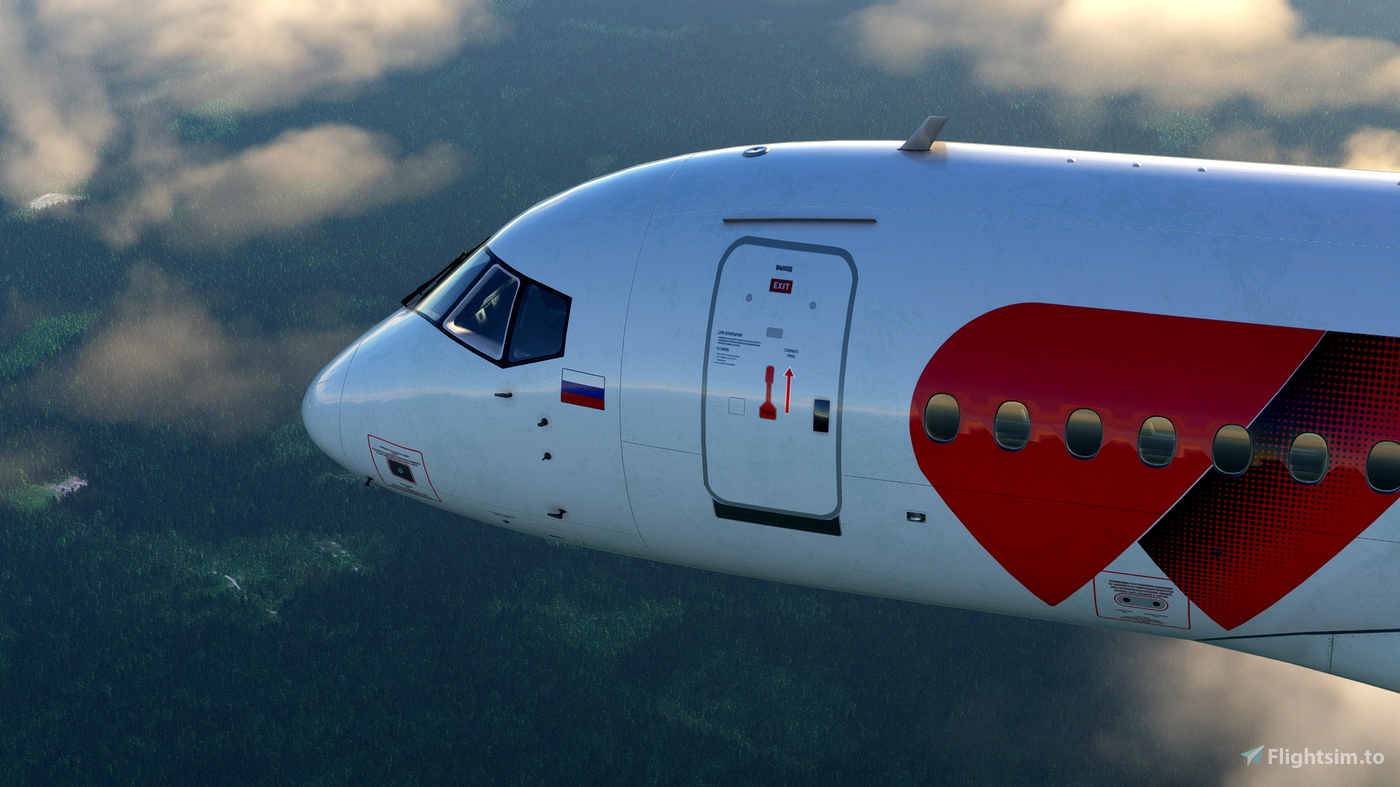 Redwings| Mask| Headwind SU95 0.4.0 for Microsoft Flight Simulator | MSFS