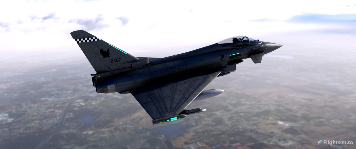 Republic of Singapore Air Force (RSAF) EF-2000 Typhoon 2407 для ...