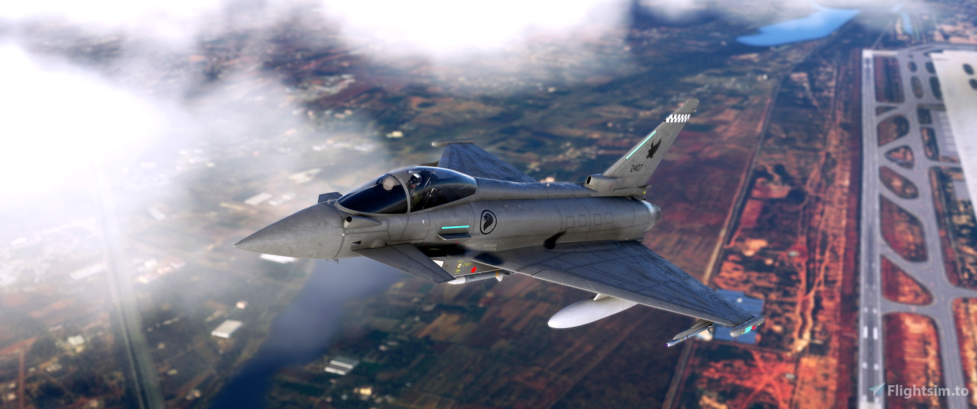 Republic of Singapore Air Force (RSAF) EF-2000 Typhoon 2407 для ...