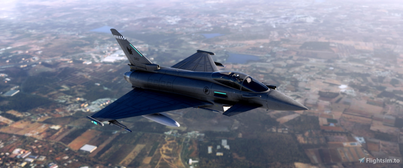 Republic of Singapore Air Force (RSAF) EF-2000 Typhoon 2407 для ...