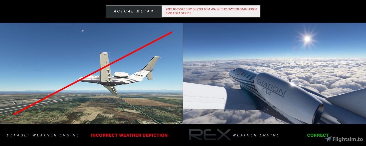 REX Simulations - REX Weather Force 2020 for Microsoft Flight Simulator ...
