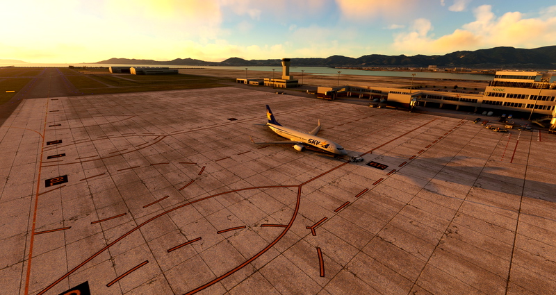 RJBE - Kobe Airport GSX Profile (KAZE) for Microsoft Flight Simulator ...