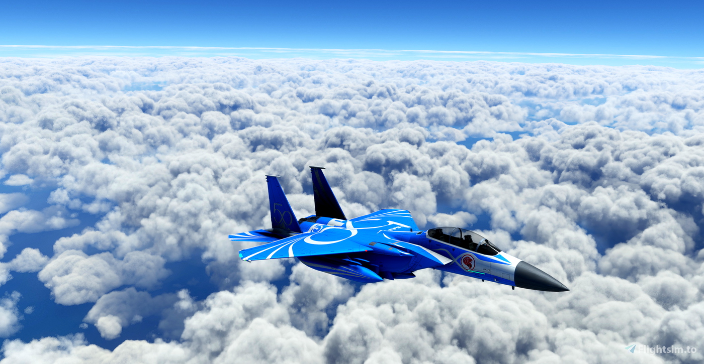 RSAF 50th Annivesary F15SG for Microsoft Flight Simulator | MSFS