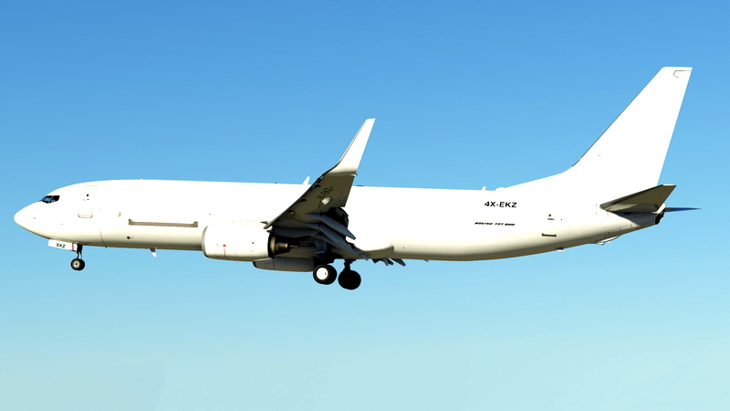 El Al Cargo | 4X-EKZ | PMDG 737-800BCF for Microsoft Flight Simulator ...