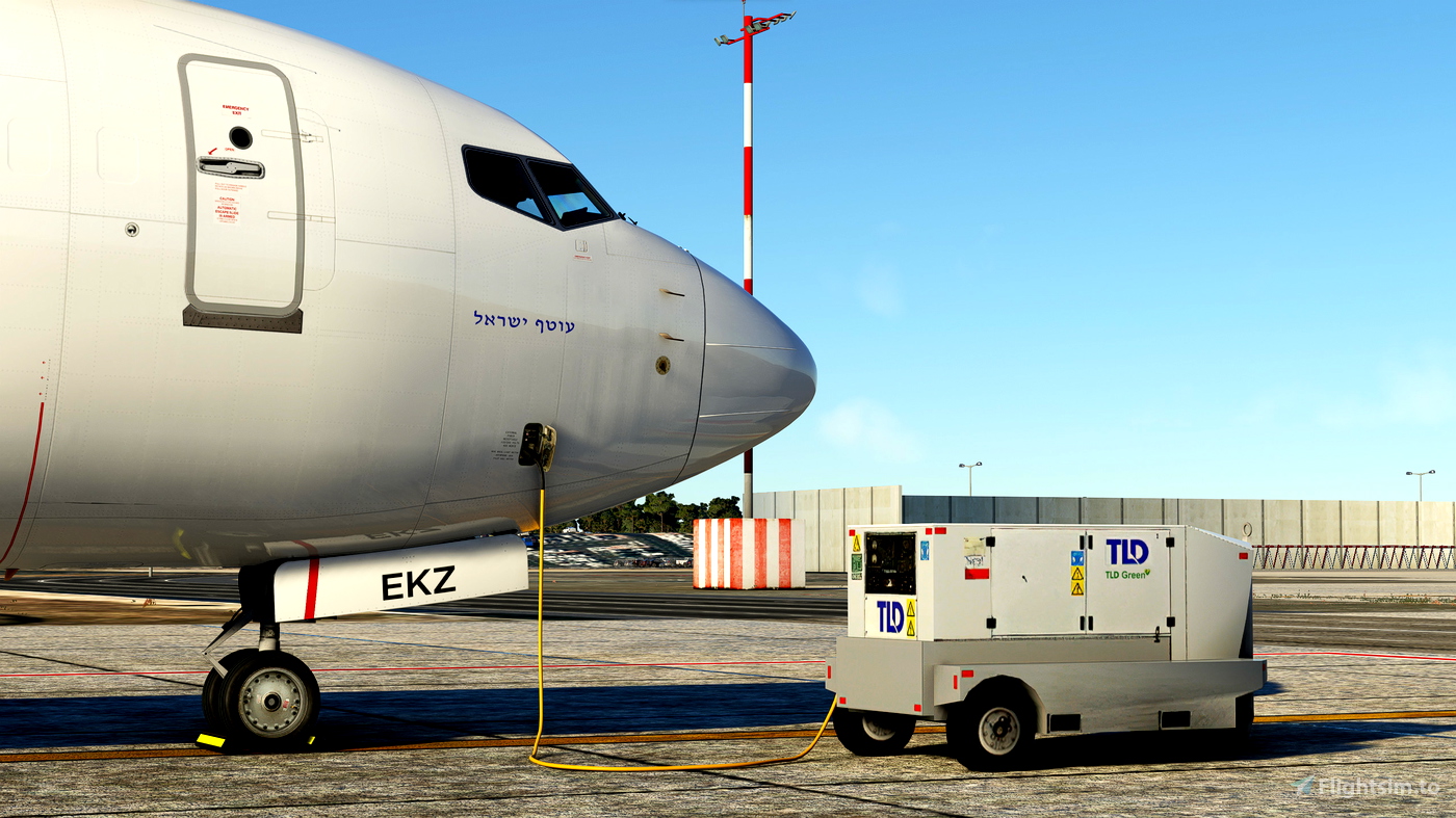 El Al Cargo | 4X-EKZ | PMDG 737-800BCF for Microsoft Flight Simulator ...