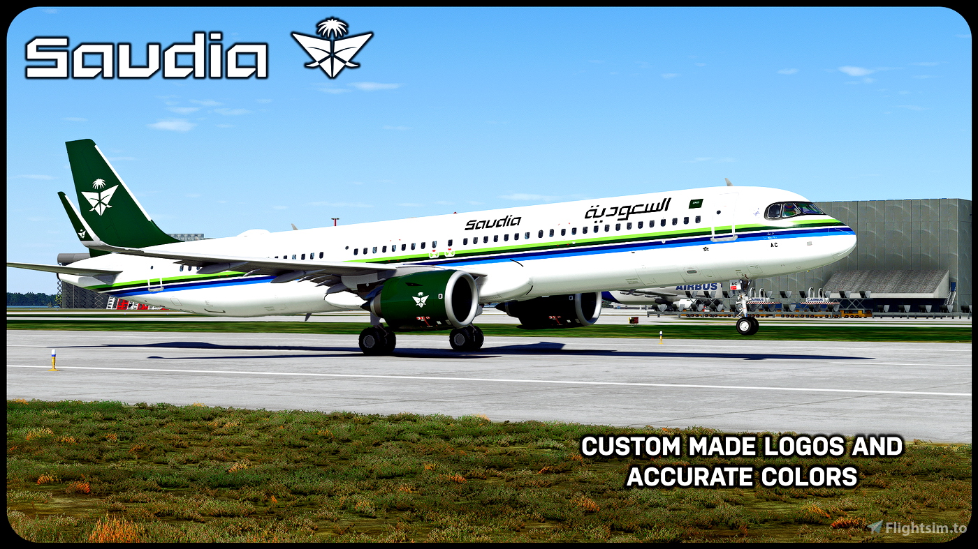 Saudi Arabian Airlines A321NEO HZ-ASAC (8K) for Microsoft Flight ...