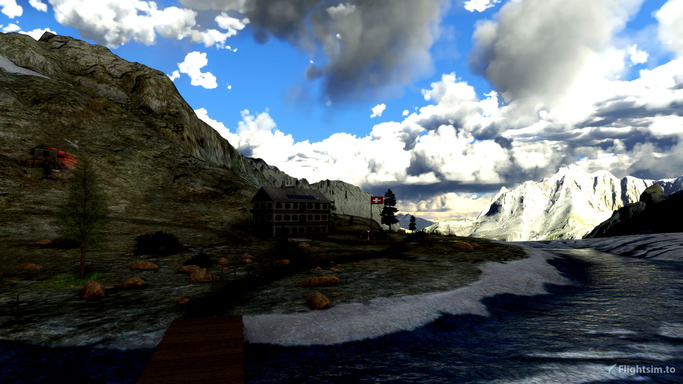 Schweiz Gletscherflugpiste Petersgrat (LSPB) for Microsoft Flight ...