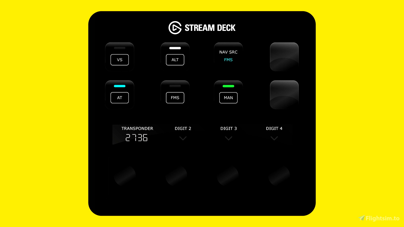 Flight Panels - SF50 Cirrus Vision Jet G2 Stream Deck + Autopilot Panel ...