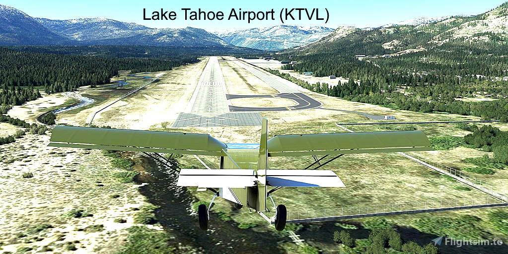 Ultralight Sightseeing - Nevada - Minden Airport to Lake Tahoe Airport ...