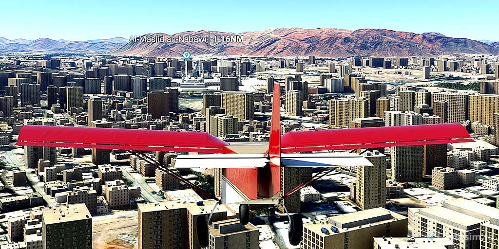 Ultralight Sightseeing - Saudi Arabia - Medina - Al-Masjid an-Nabawi ...