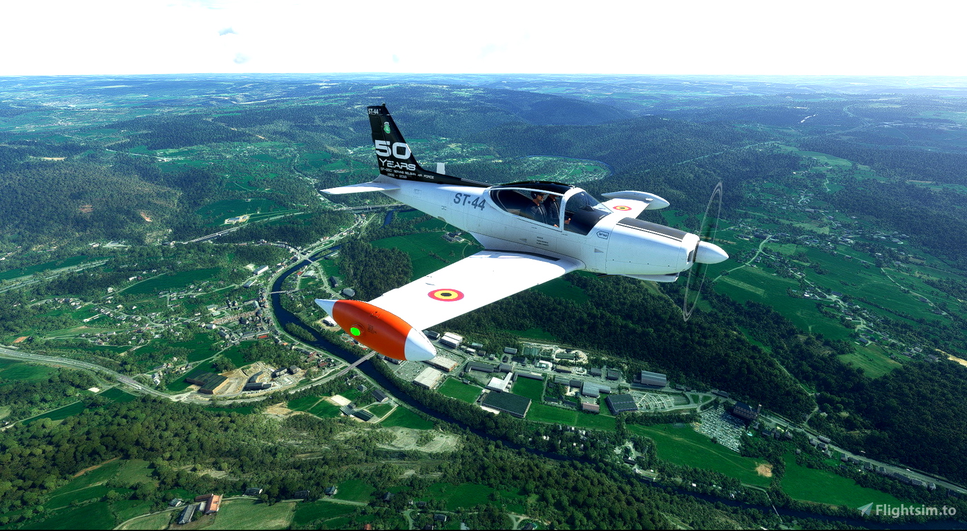 Siai-Marchetti SF-260 Belgian Air Force ST-44 50 years for Microsoft ...