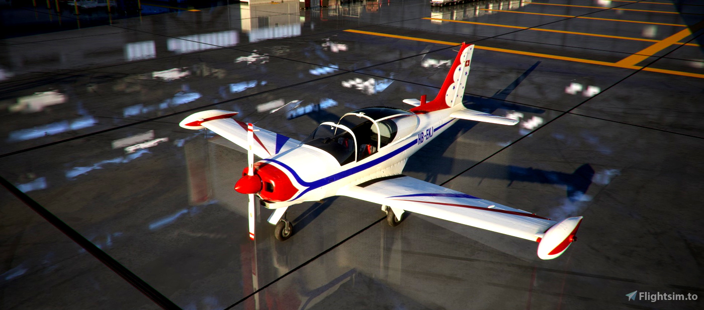 Siai-Marchetti SF-260 HB-EKJ for Microsoft Flight Simulator | MSFS