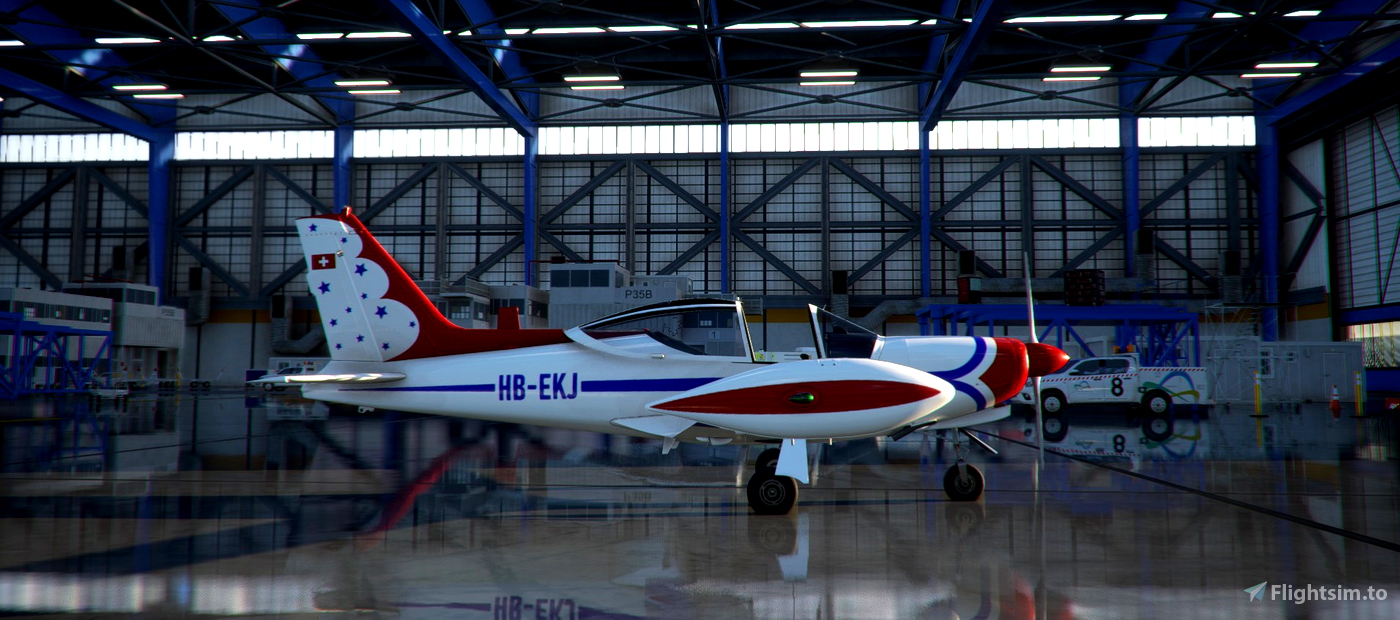 Siai-Marchetti SF-260 HB-EKJ for Microsoft Flight Simulator | MSFS