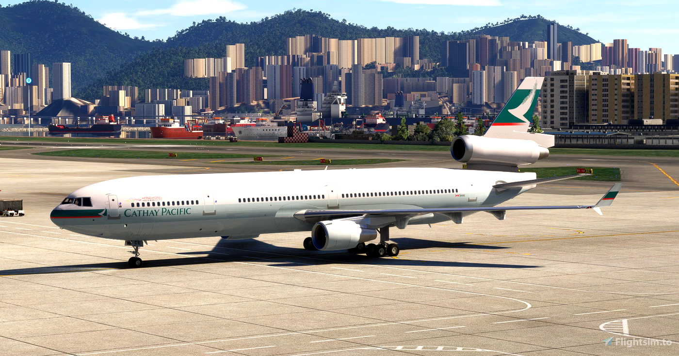 skysim MD-11 Cathay Pacific Airlines "國泰航空公司" OldLivery (Fictional) [4K ...
