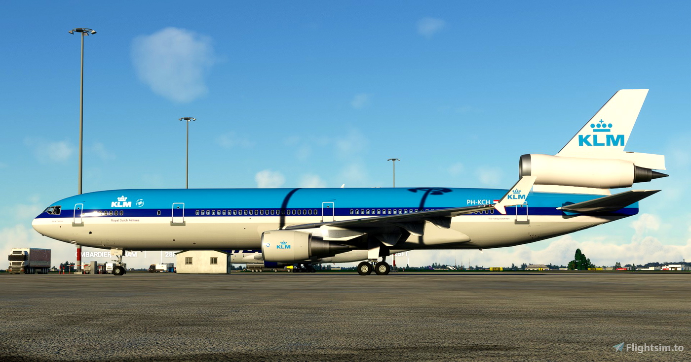 skysim MD-11 KLM (OldLivery) [4K] for Microsoft Flight Simulator | MSFS