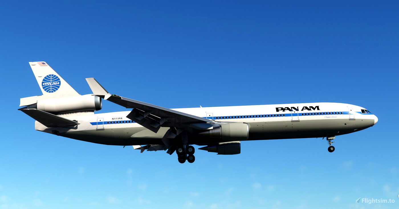 skysim MD-11 PAN AM (Fictional) [4K] for Microsoft Flight Simulator | MSFS