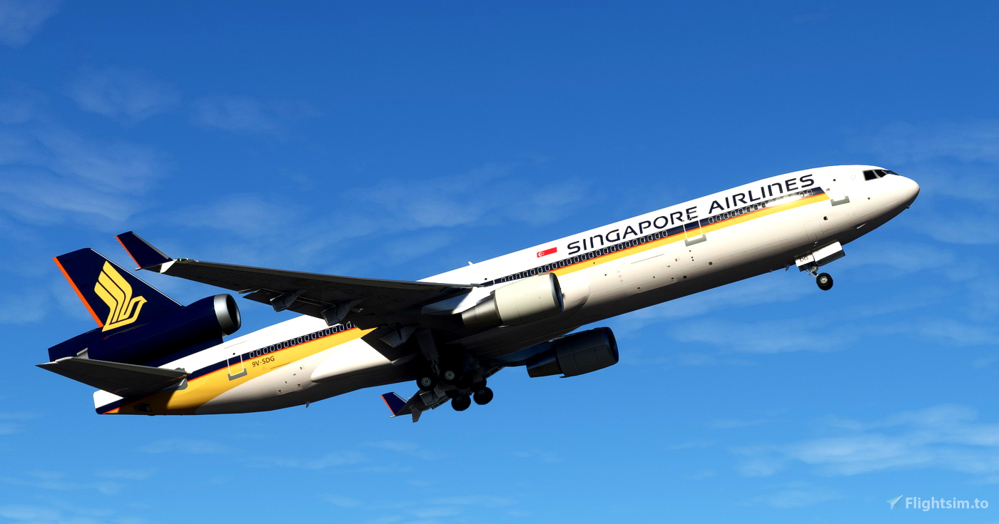 skysim MD-11 SINGAPORE AIRLINES (Fictional) [4K] 对于 Microsoft Flight Simulator | MSFS