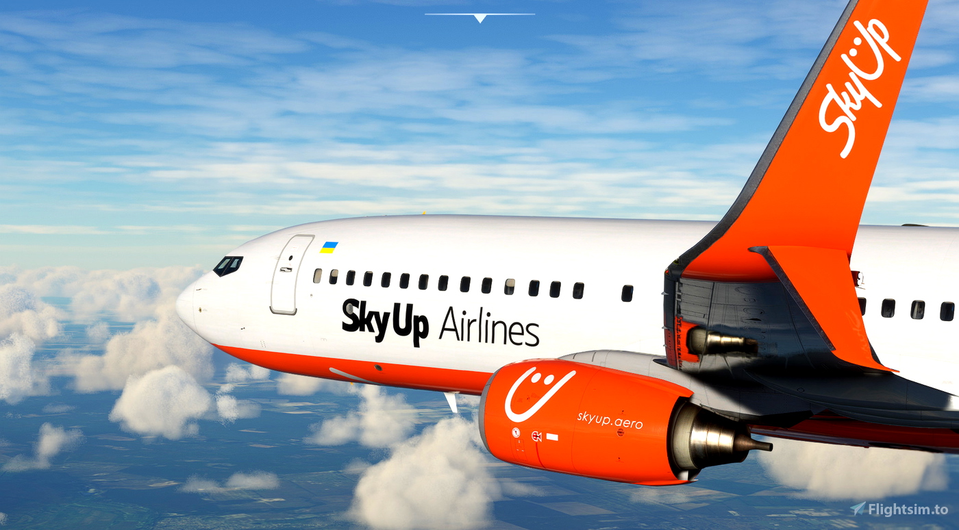 SkyUp Airlines I UR-SQH [4K] I PMDG 737-800 for Microsoft Flight Simulator | MSFS
