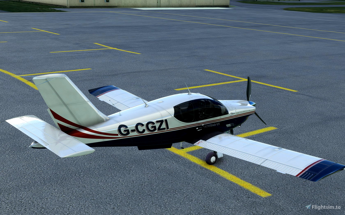 Socata Trinidad TB-21 G-CGZI for Microsoft Flight Simulator | MSFS