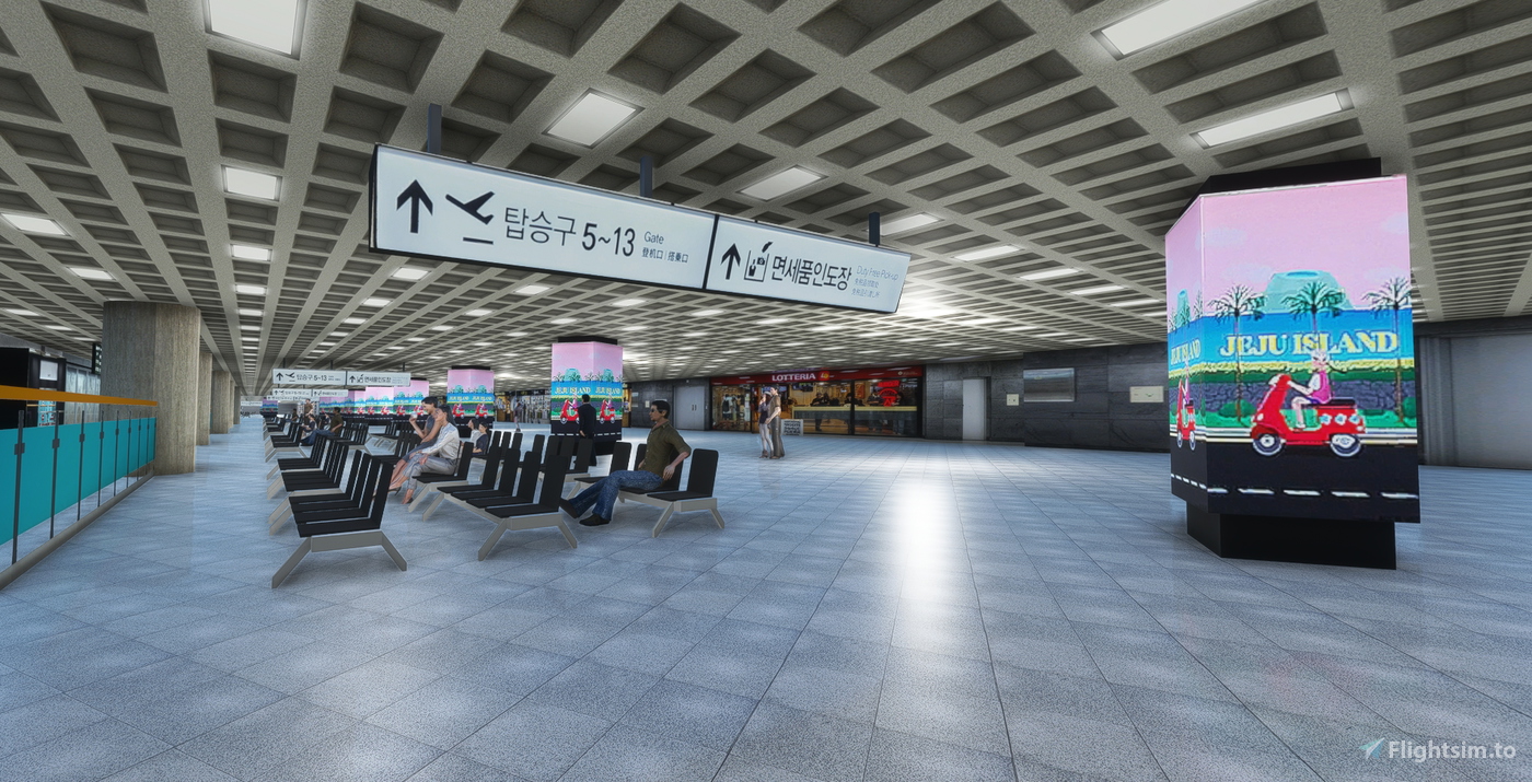 SamScene3D - RKPC - South Korea Jeju for Microsoft Flight Simulator | MSFS