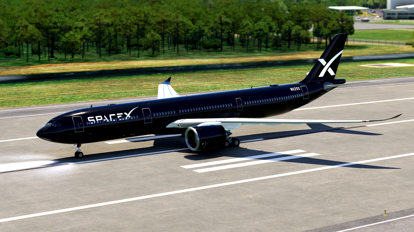 SpaceX Headwind A330neo Fictional for Microsoft Flight Simulator | MSFS